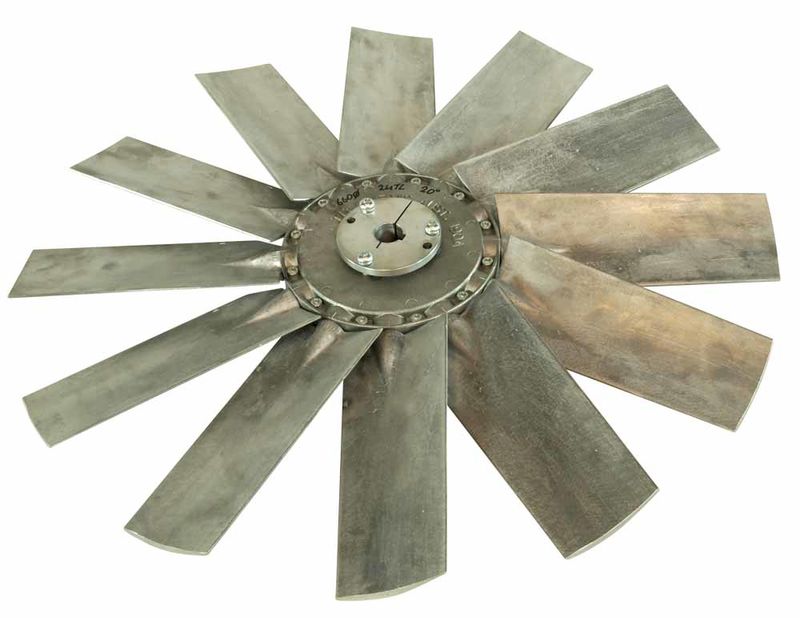 TITAN ALUMINIUM 12 PADDLE CW 14mm KEYED BORE BLADE