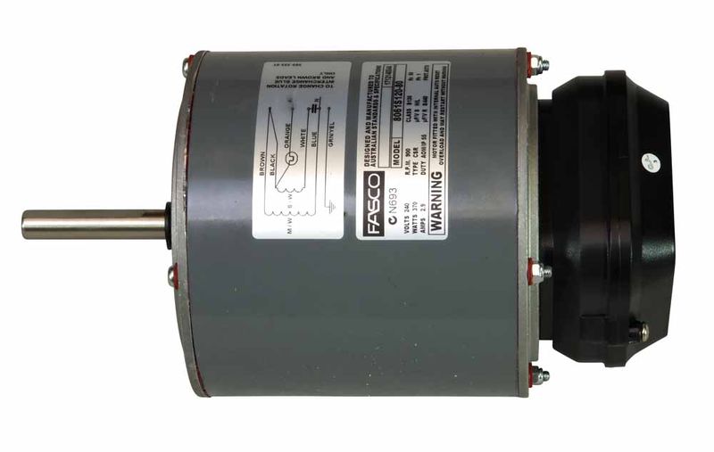 FASCO HVAC 8061S120-80 CONDENSER FAN MOTOR 370W 6POLE (900RPM) SINGLE